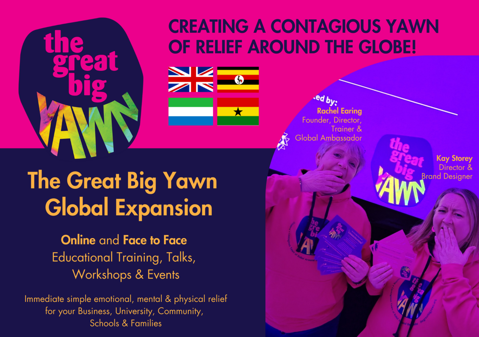 The Great Big Yawn CIC – Creating A Contagious Yawn of Relief Around ...